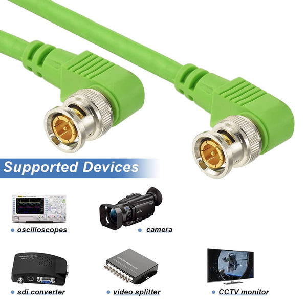 Superbat BNC Cable 3G/HD SDI Cable 3ft/1M 75 Ohm BNC to BNC Extension – Rfbat