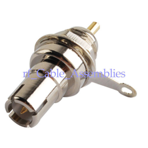 Superbat BNC panel mount male Quick Push-on with nut and solder cup – Rfbat