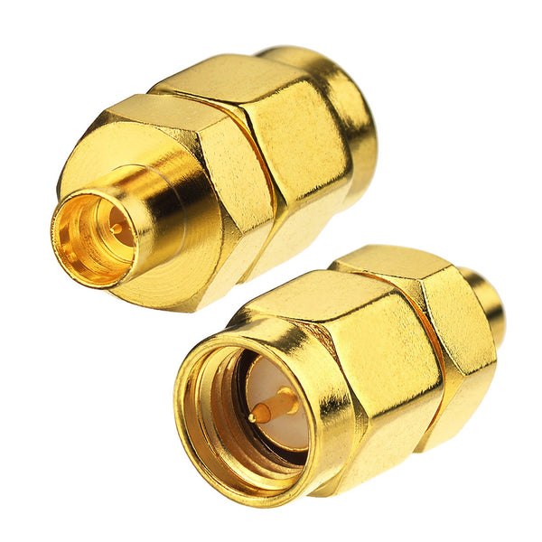 SMP Male Plug Adapter to SMA Male Plug Straight 50Ω RF Coax Adapter Co ...