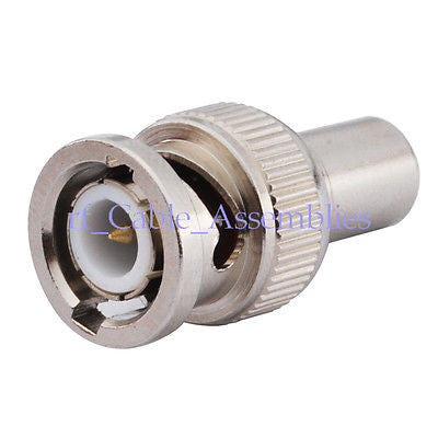 50 Ohm Full copper BNC male Resistor RF Coaxial Termination straight c ...