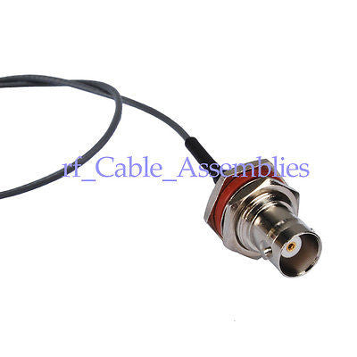 Superbat IPX/u.fl to BNC jack female bulkhead pigtail 1.13mm cable for ...